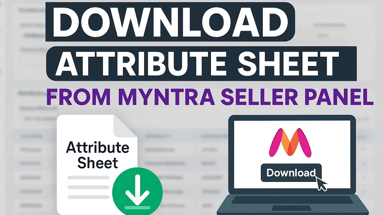 Day 6/120."Myntra Seller Template Download | Complete Guide for Beginners" #subscribe #myntra # ...