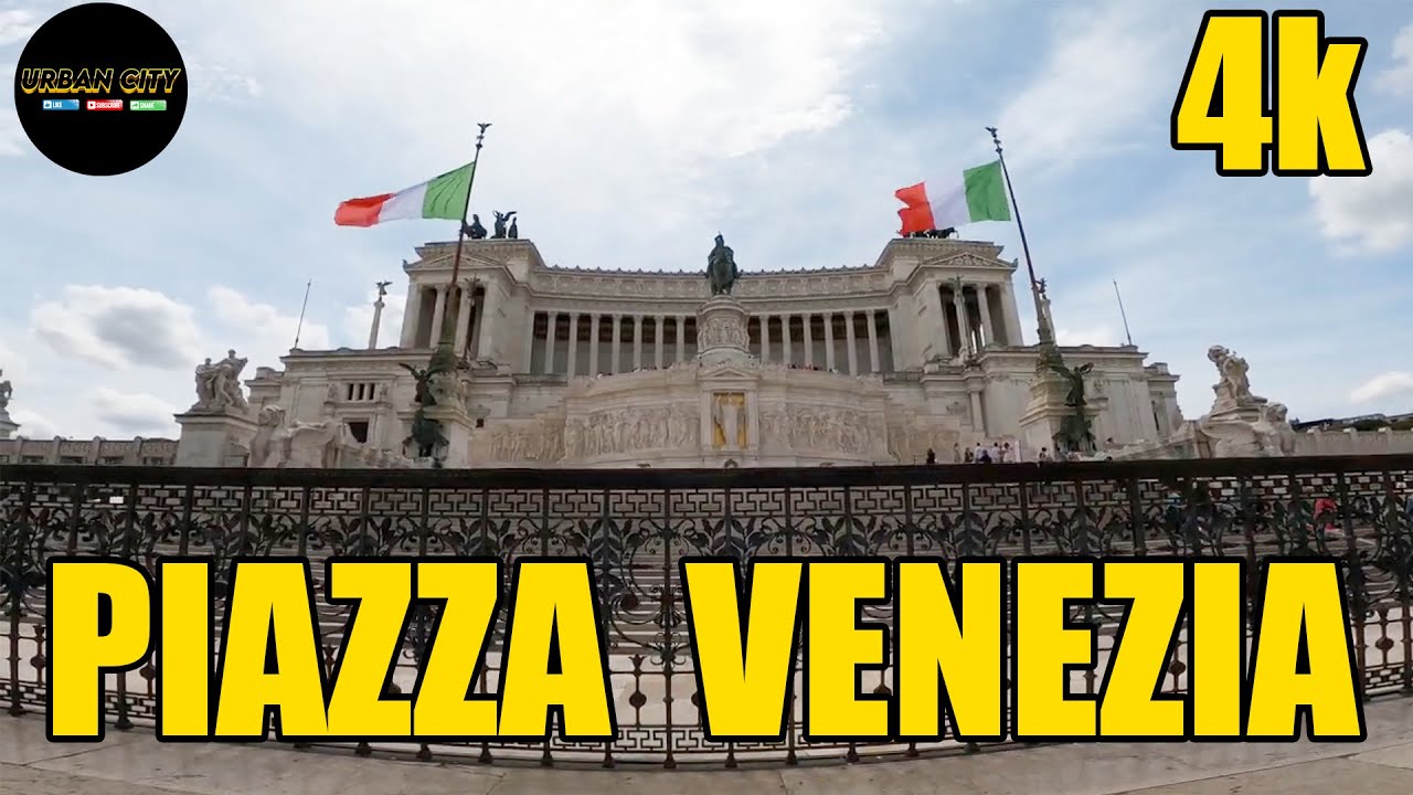 "Piazza Venezia in 4K: Scopri l'Icona di Roma" #roma #piazzavenezia # ...