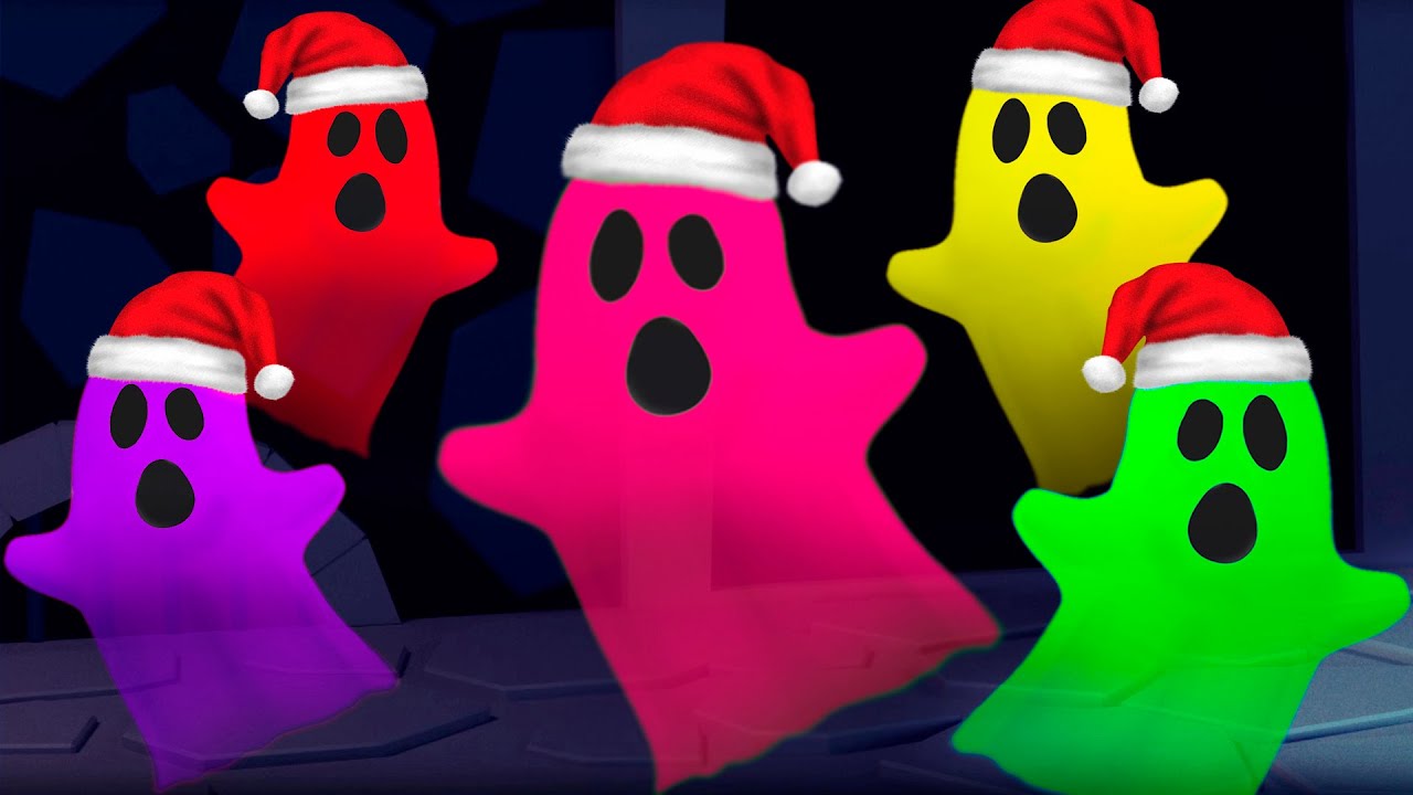 Five New Year's Ghosts | Cartoon for Kids | Dolly and Friends - YouTube