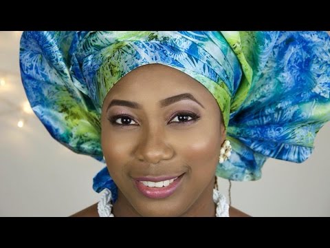 HOW TO TIE GELE (HEAD GEAR) - YouTube