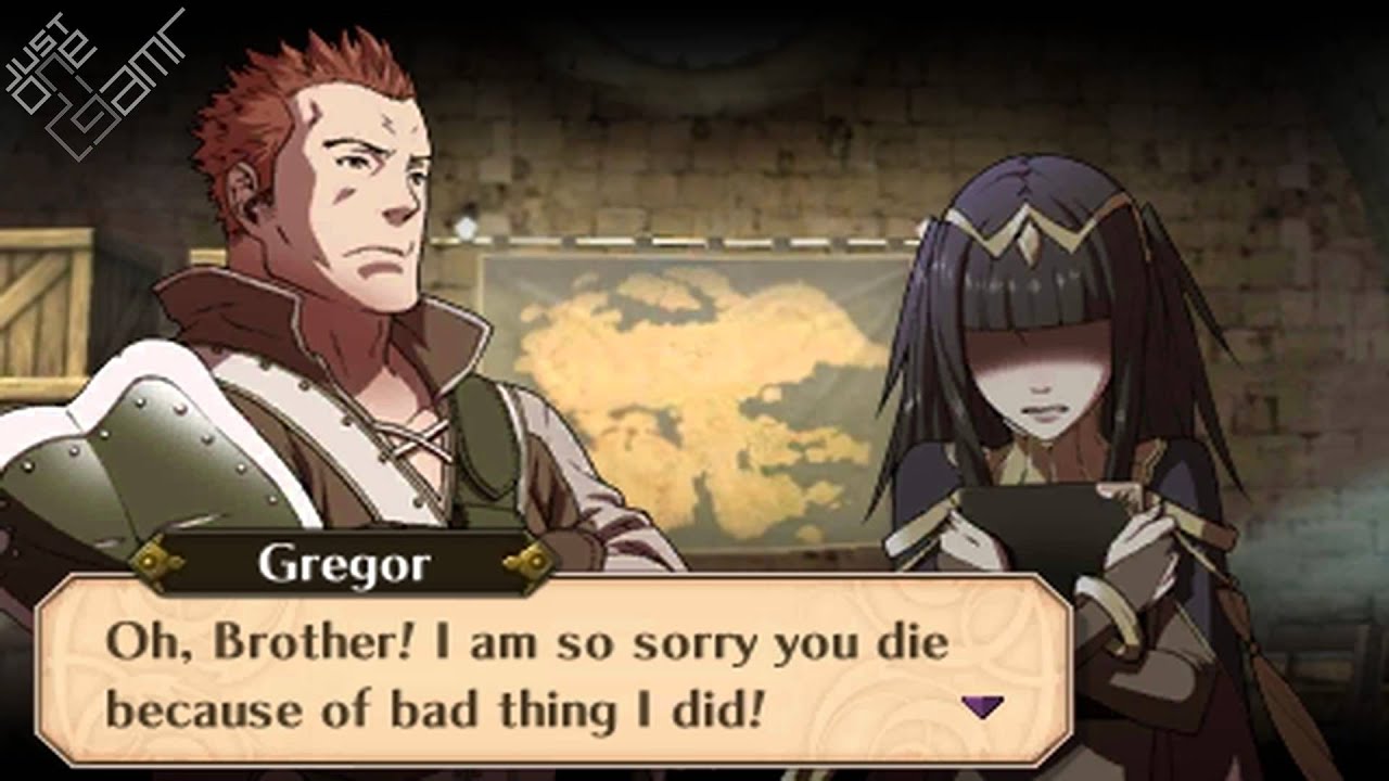 Fire Emblem Awakening - Gregor & Tharja Support Conversations - YouTube