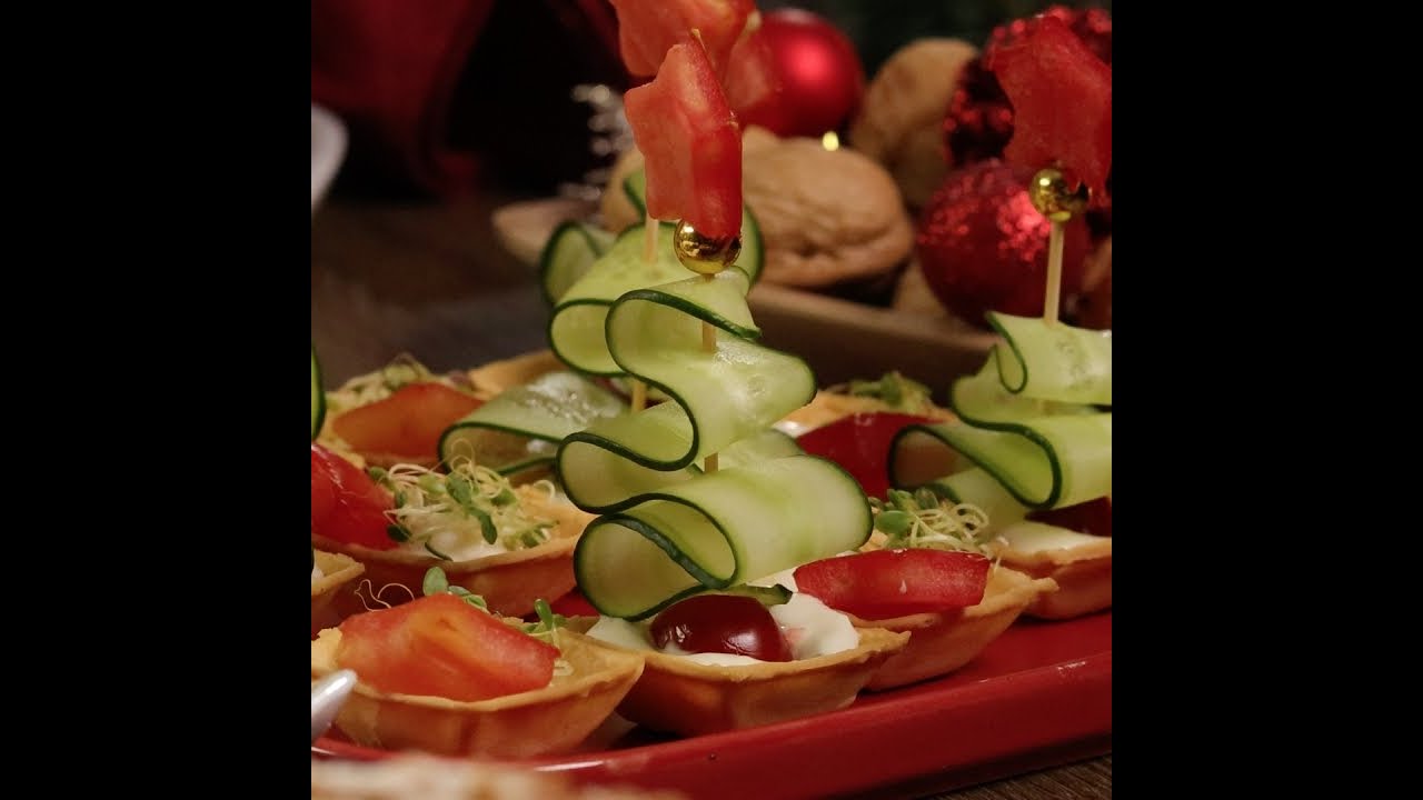 Canapé de Natal: Uma Explosão de Sabor com Molho Tártaro - YouTube