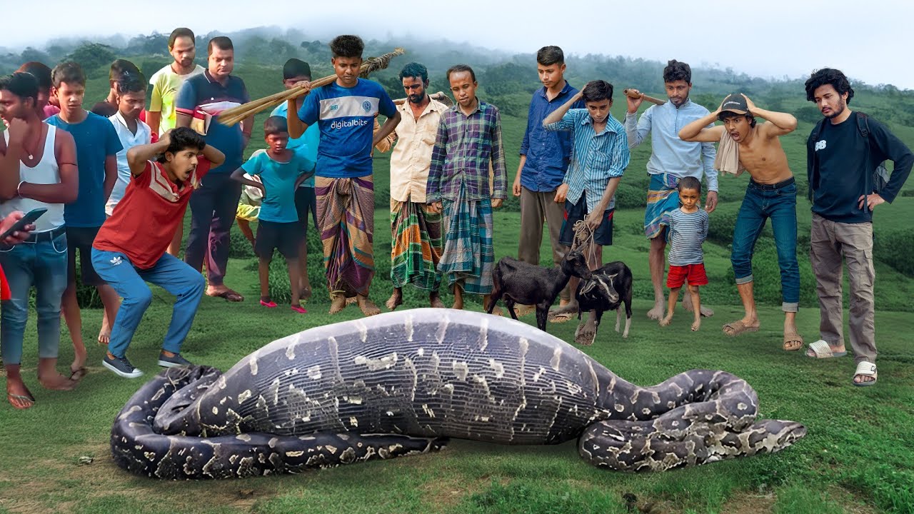 Anaconda Snake Attack Boys In Forest | An Anaconda Snake Attack Brief ...