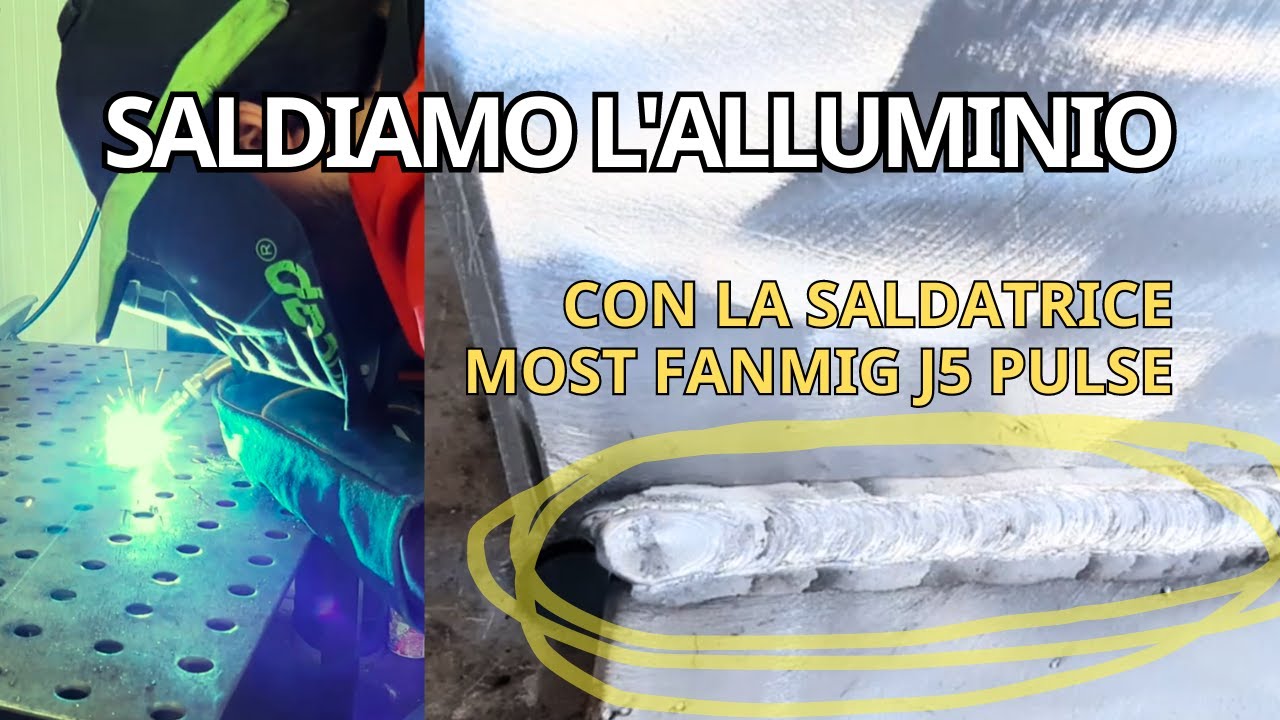 Prove di saldatura su ALLUMINIO a filo MIG/MAG e recensione saldatrice ...