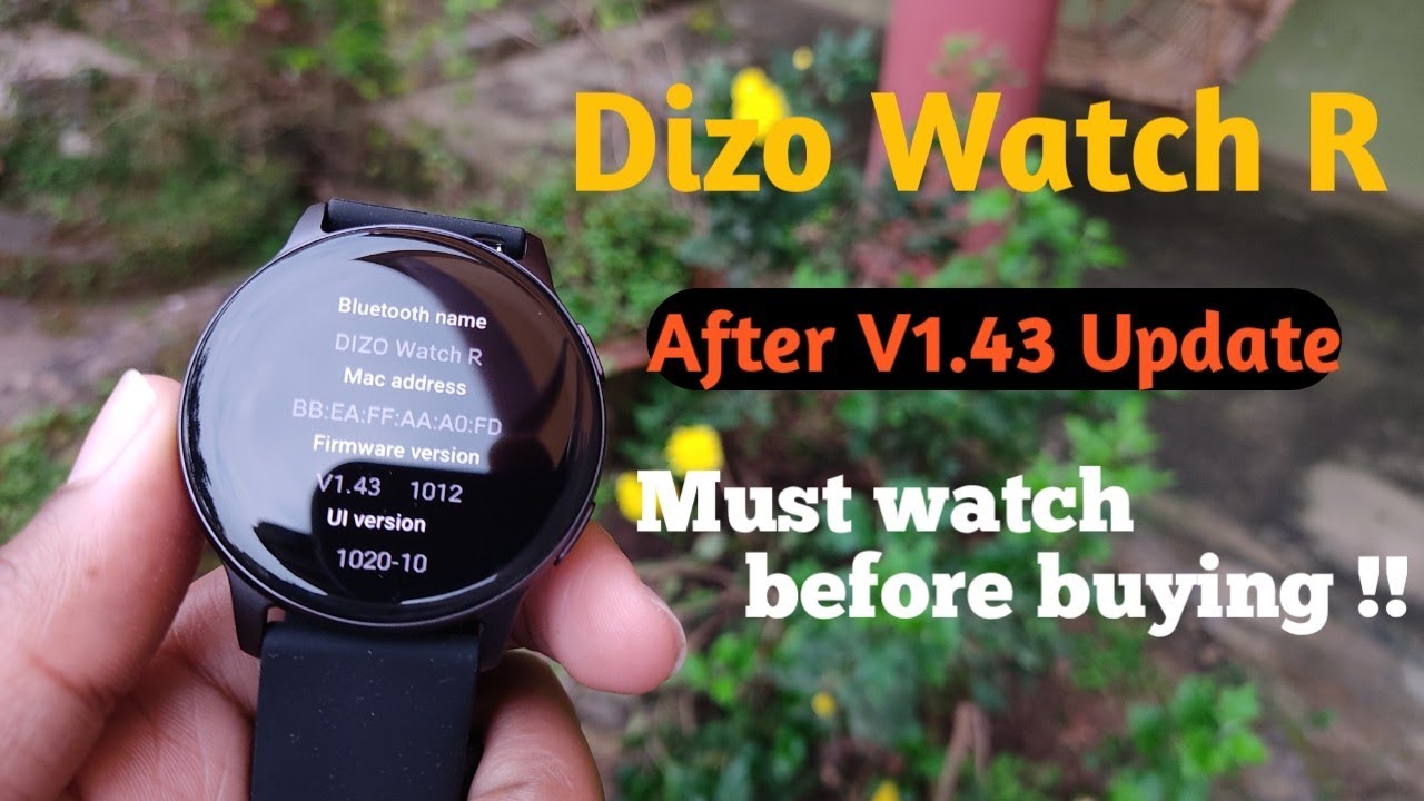 Dizo Watch R after v1.43 update|| Bug Fixes|| Spo2 issue|| Must watch ...