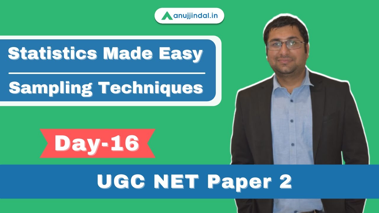 UGC NET May 2021 | Statistics | Paper 2 | Day 16 - by Shubham Sir - YouTube