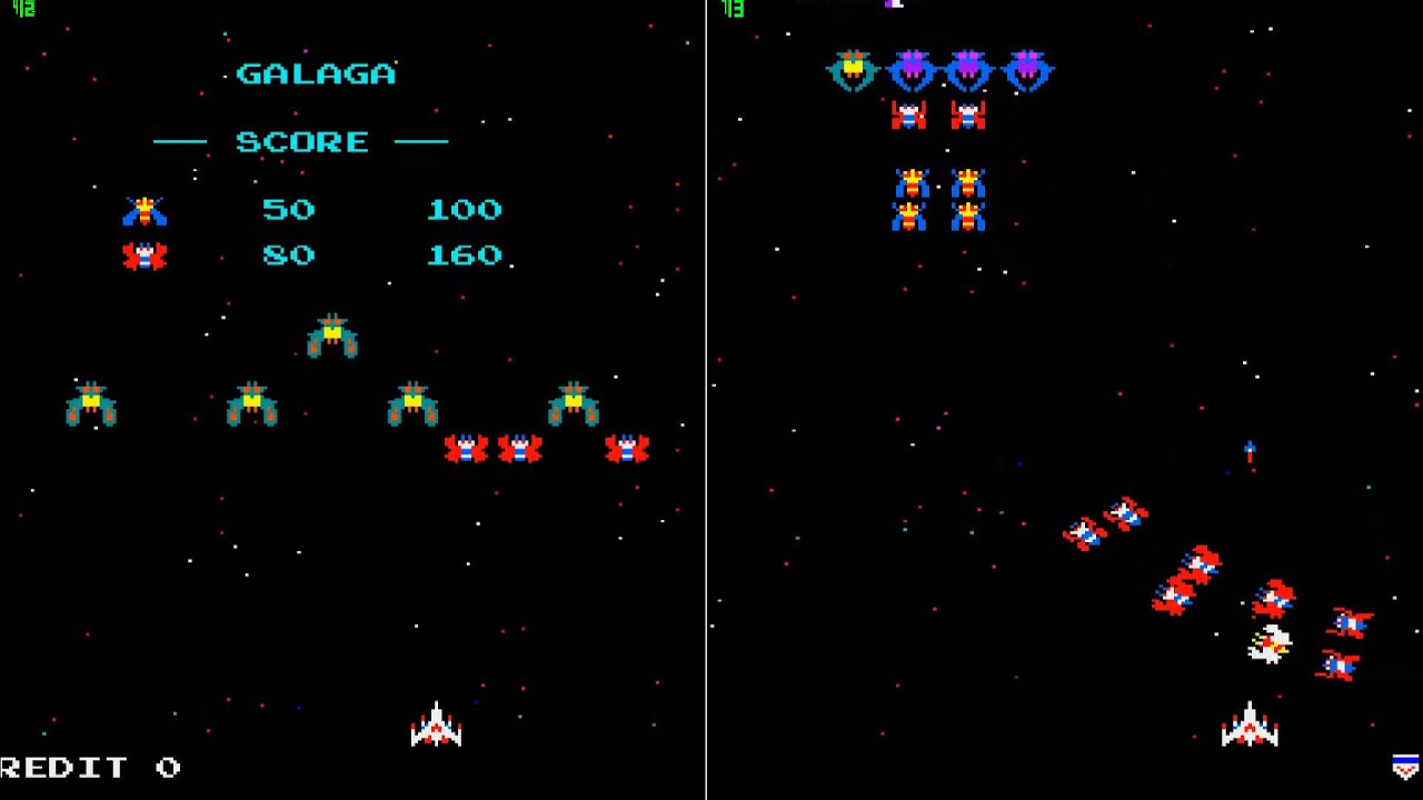 AMIGA Galaga HD CONVERSION PORT By JOTD LOOK INDIE RETRO NEWS - YouTube