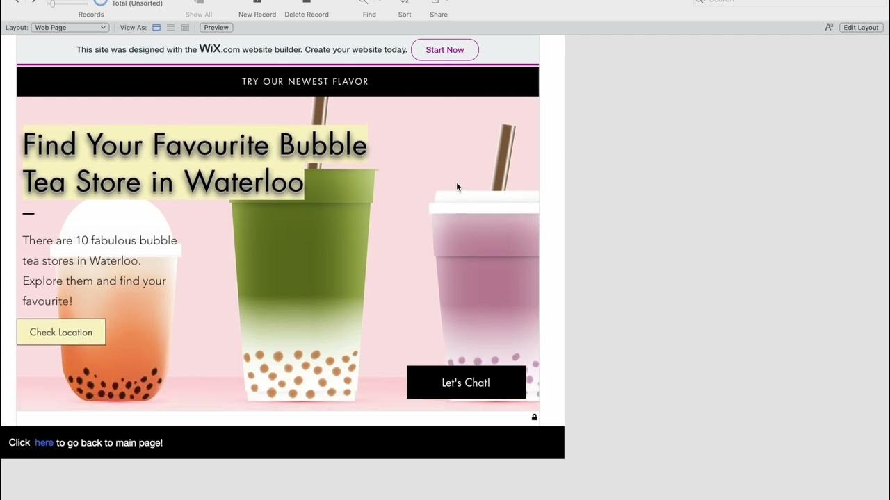 FileMaker Final Project Demo - YouTube