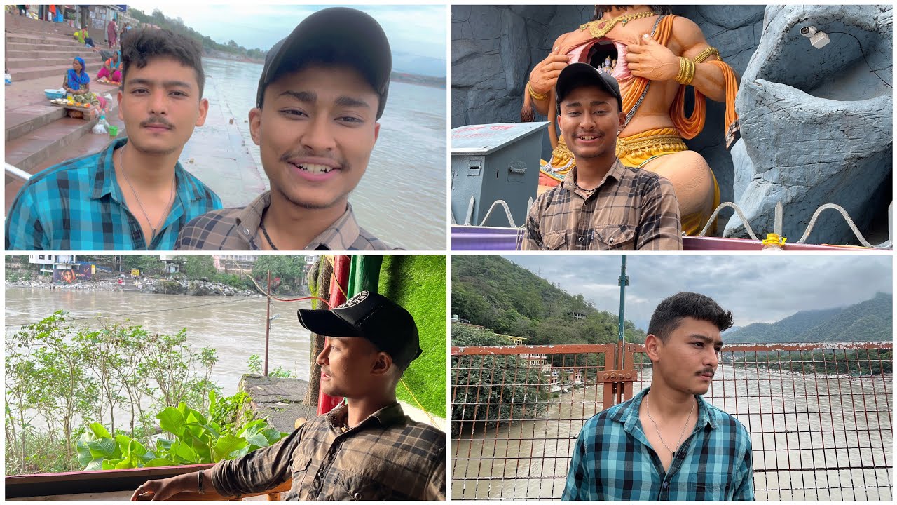 Exploring the beauty of Rishikesh ️ ||First Vlog || - YouTube