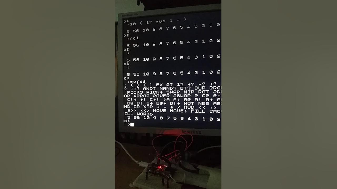 ESP32 Forth Computer - Day 3 - YouTube