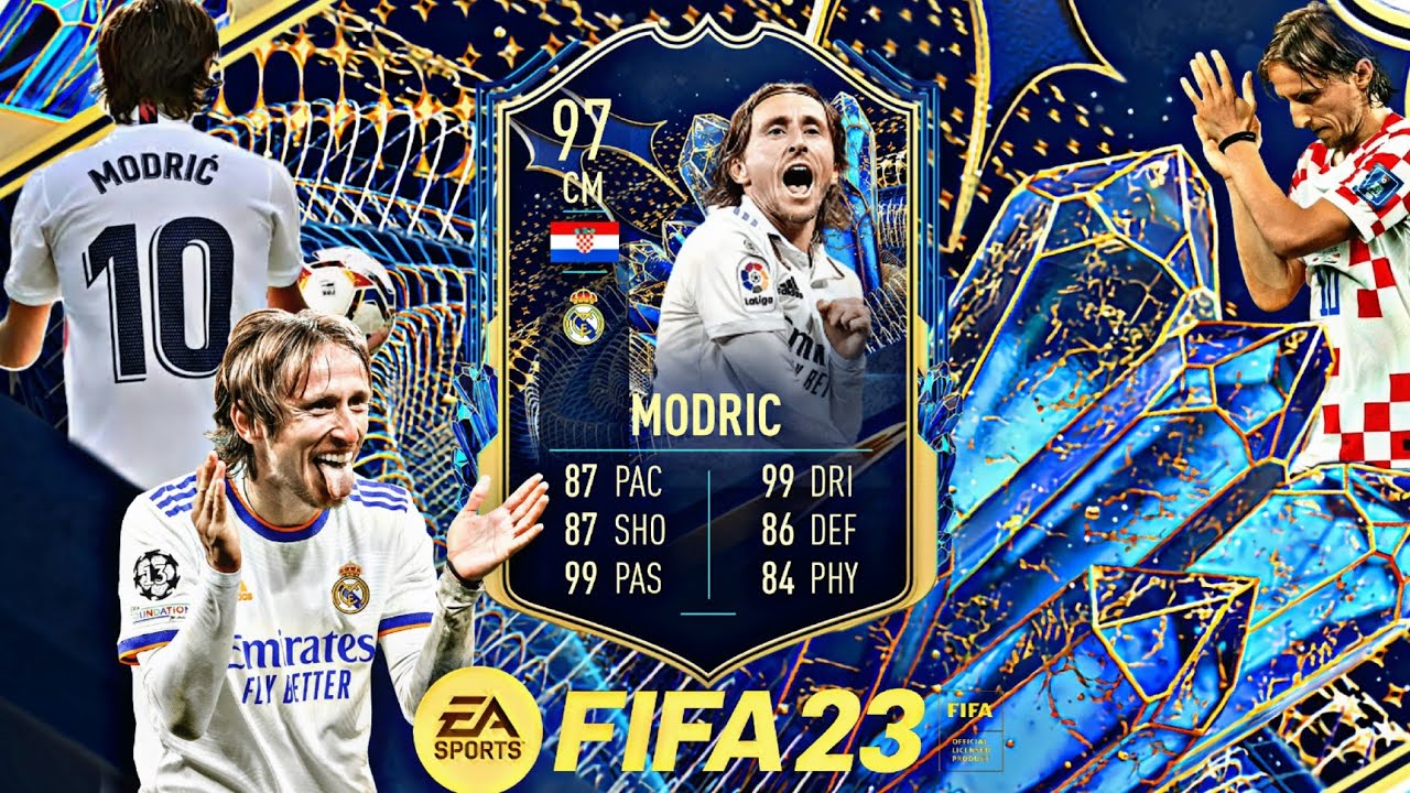 BETTER THAN THE TOTY!🪄🇭🇷 - 97 RATED TOTS LUKA MODRIĆ PLAYER REVIEW ...