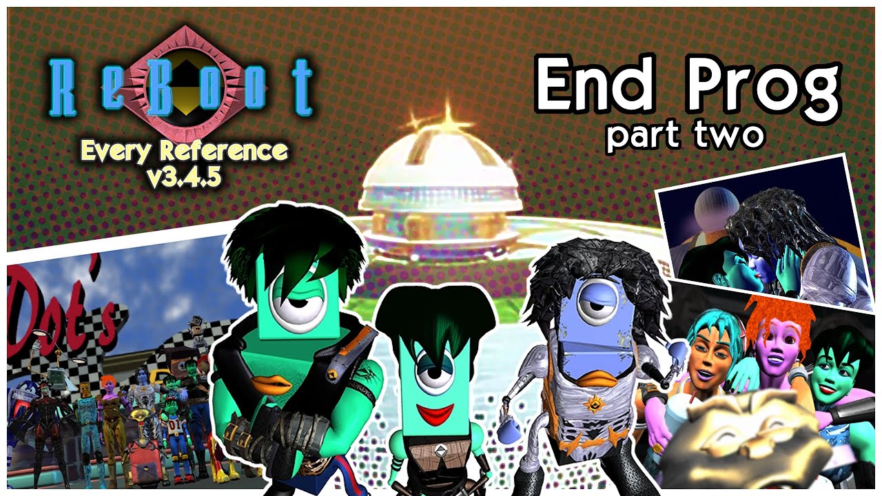 End Prog Part 2 - Every Reference in ReBoot - YouTube