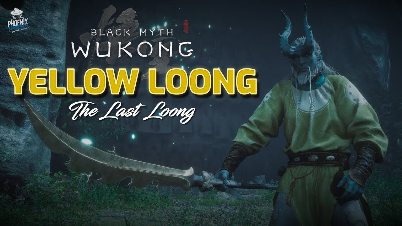 Yellow Loong Fight - Golden Lining Spell Black Myth Wukong - YouTube