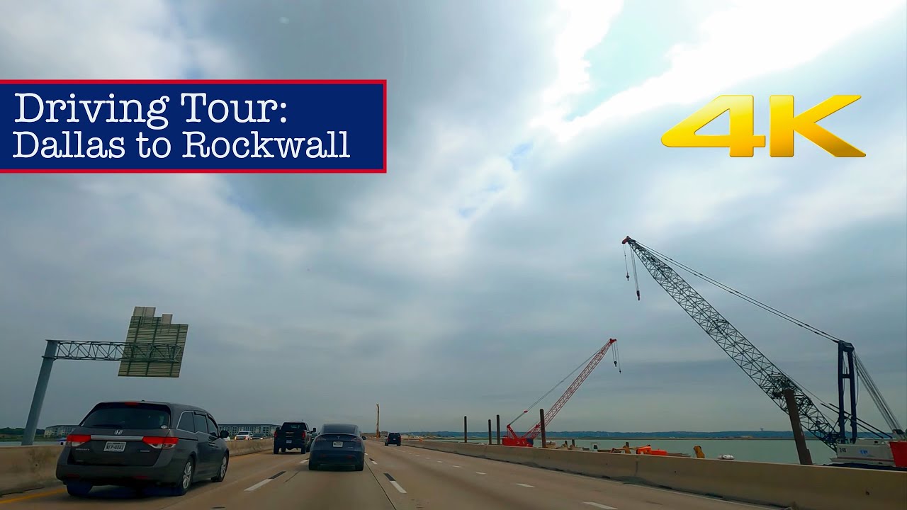 DFW Driving Tour: Dallas to Rockwall (via 30) 4K - YouTube