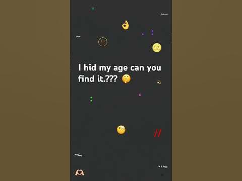 Find my age!!! - YouTube