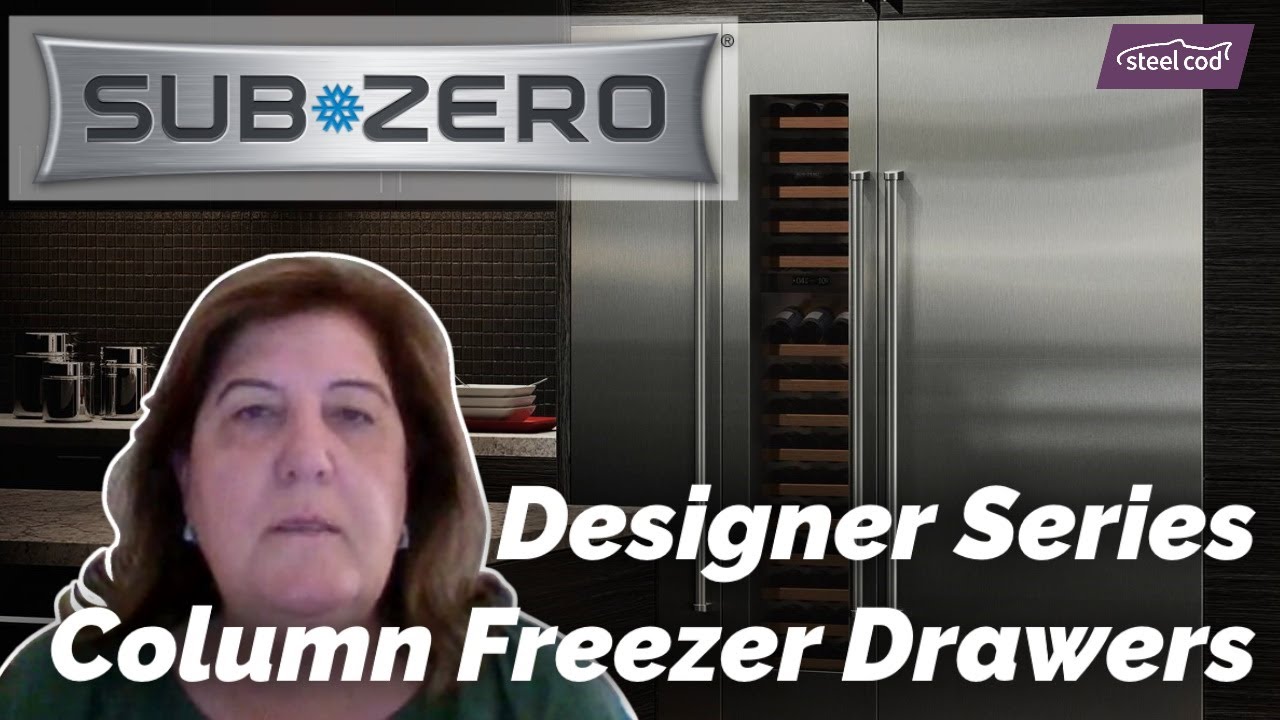 Sub-Zero - Freezer drawers on Designer series columns - YouTube