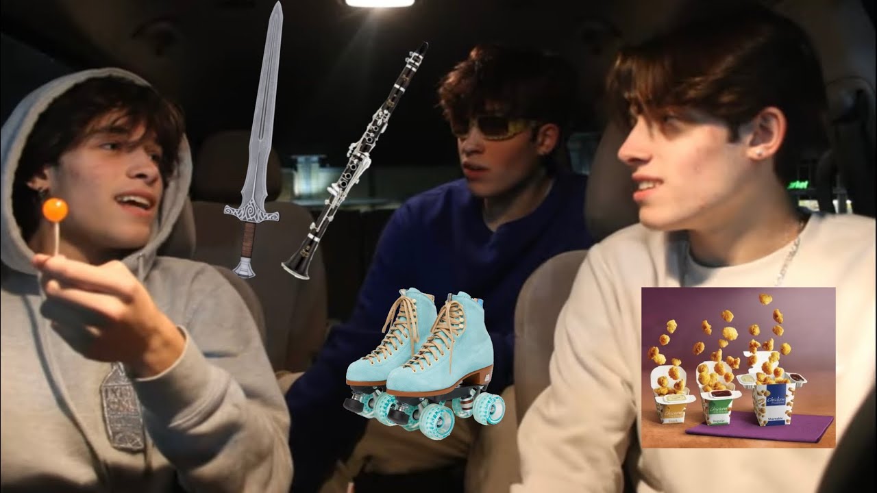 Asking each other unreasonable questions - YouTube