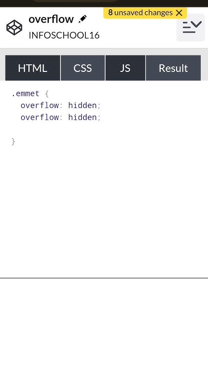 overflow | Plugin Emmet CSS | Codepen - YouTube