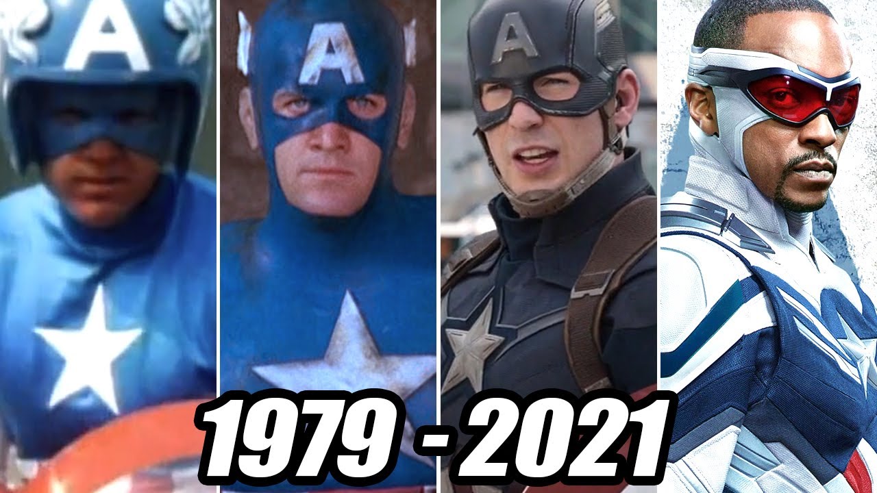 Evolution of CAPTAIN AMERICA Fighting 1944-2021 - YouTube