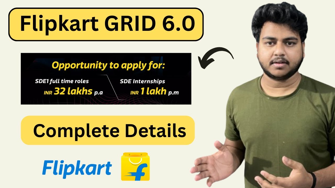 Flipkart GRID 6.0 | Best Opportunity | Flipkart Placement Opportunities | Salary Packages ...