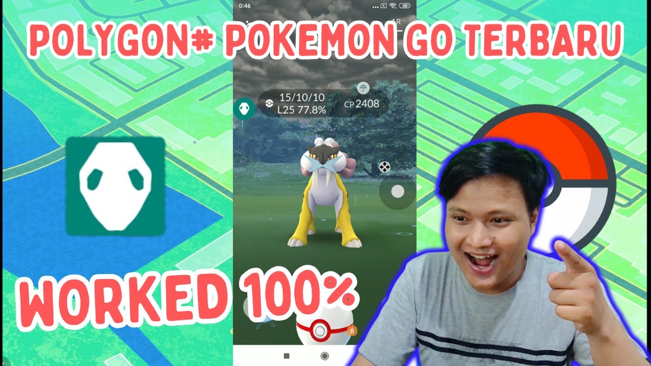 Tutorial Polygon# Pokemon Go Terbaru 2023 100% WORKED FULL FEATURES ...