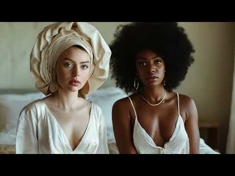 Kissing of white and black women| Lesbians Kissing Video