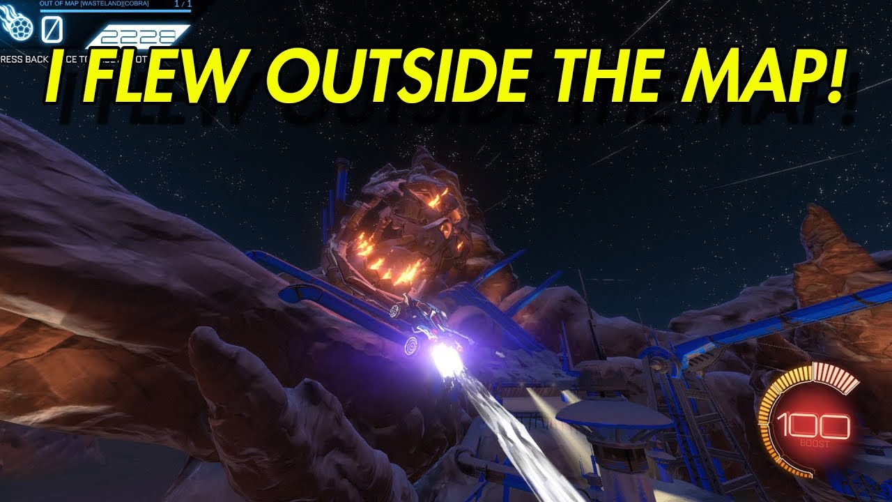How to spawn OUTSIDE THE MAP in Rocket League! - YouTube