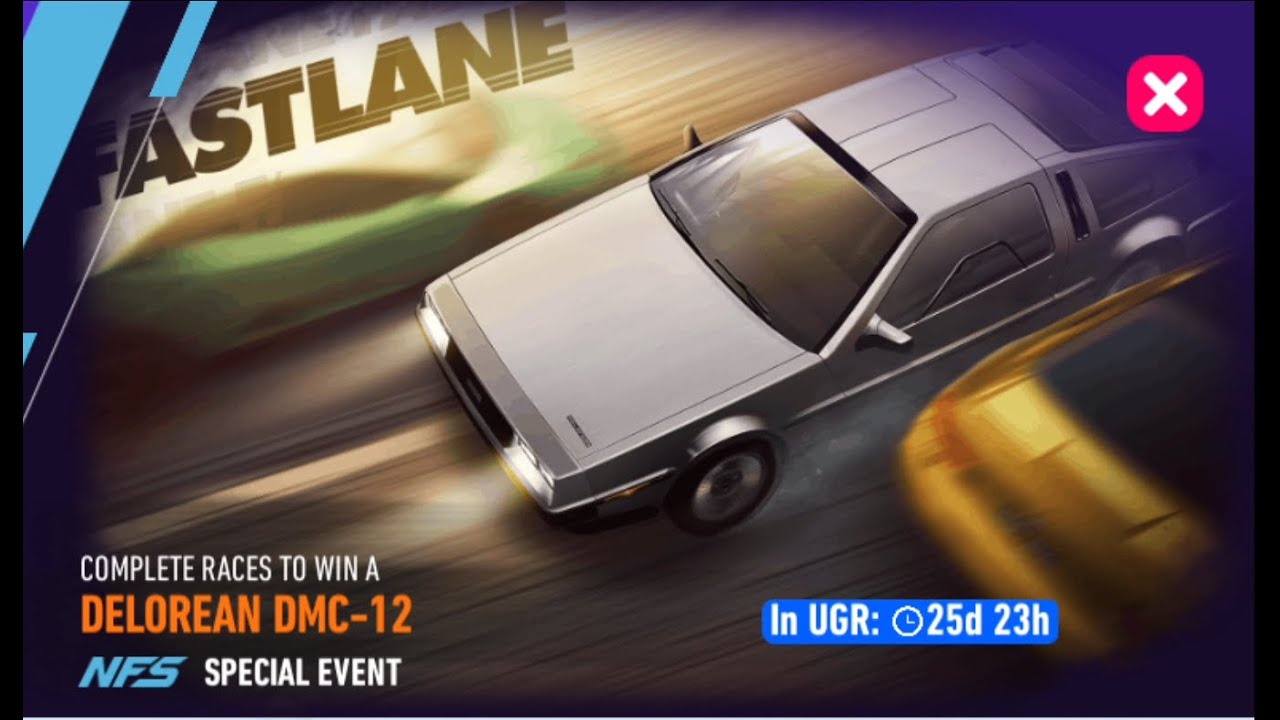 NFS No Limits | NFSNL | Blackridge | Fastlane | DELOREAN DMC-12 | 250 gold spent | Day 5 Chapter ...