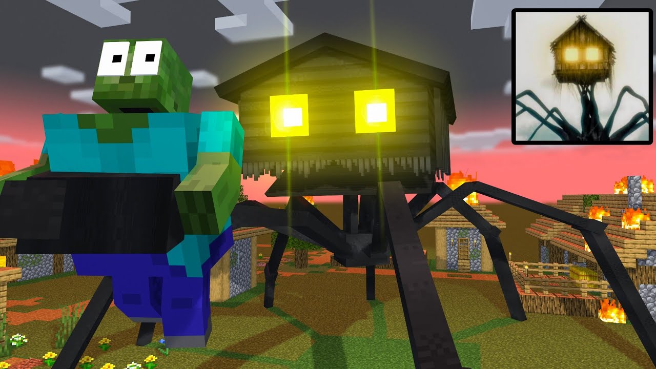 HOUSE HEAD ATTACK - Minecraft Animation | - YouTube