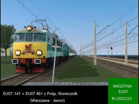 Maszyna EU07: RJ 2023/2024 #11 - 15.09.2023 - YouTube