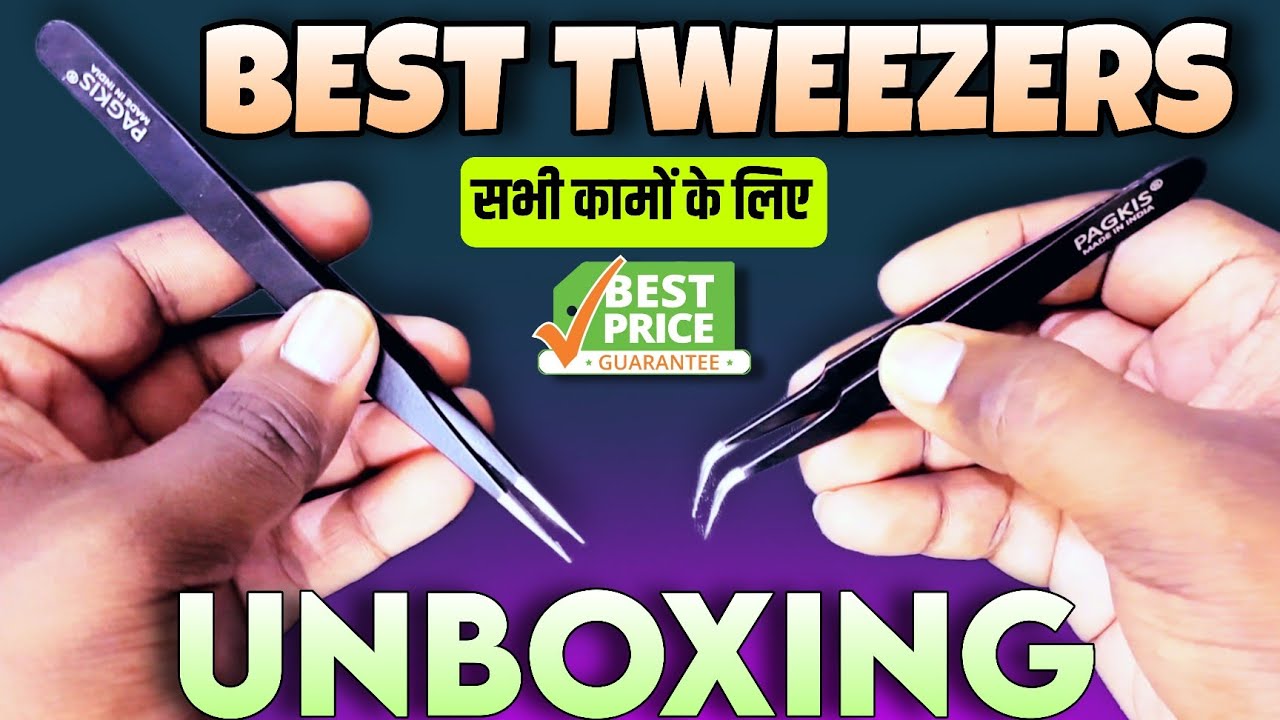 Tech Unboxing Multipurpose Tweezers Unboxing || Best Tweezers on Amazon ...