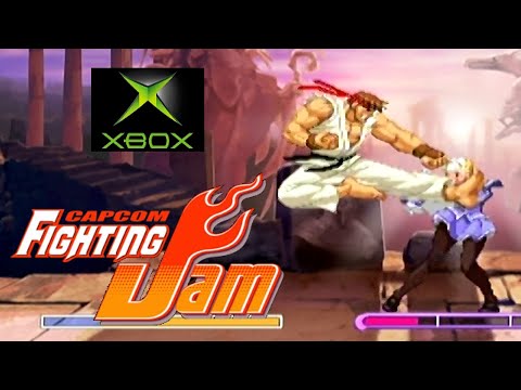 Capcom Fighting Jam playthrough (Xbox) - YouTube