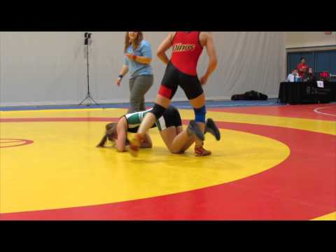 2013 Wesmen Invitational: 51 kg Kate Richey vs. Katie Dutchak - YouTube