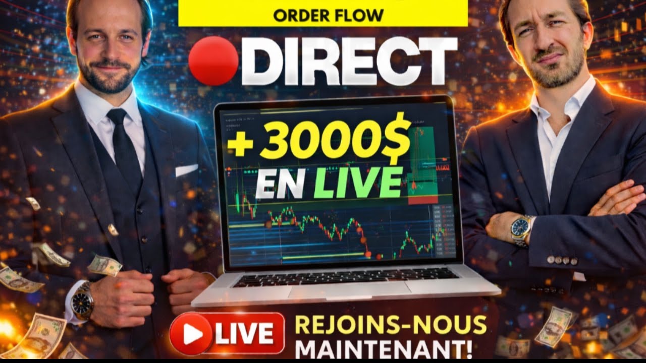Trading Live - Objectif +3000$ - Stratégie Pro - YouTube