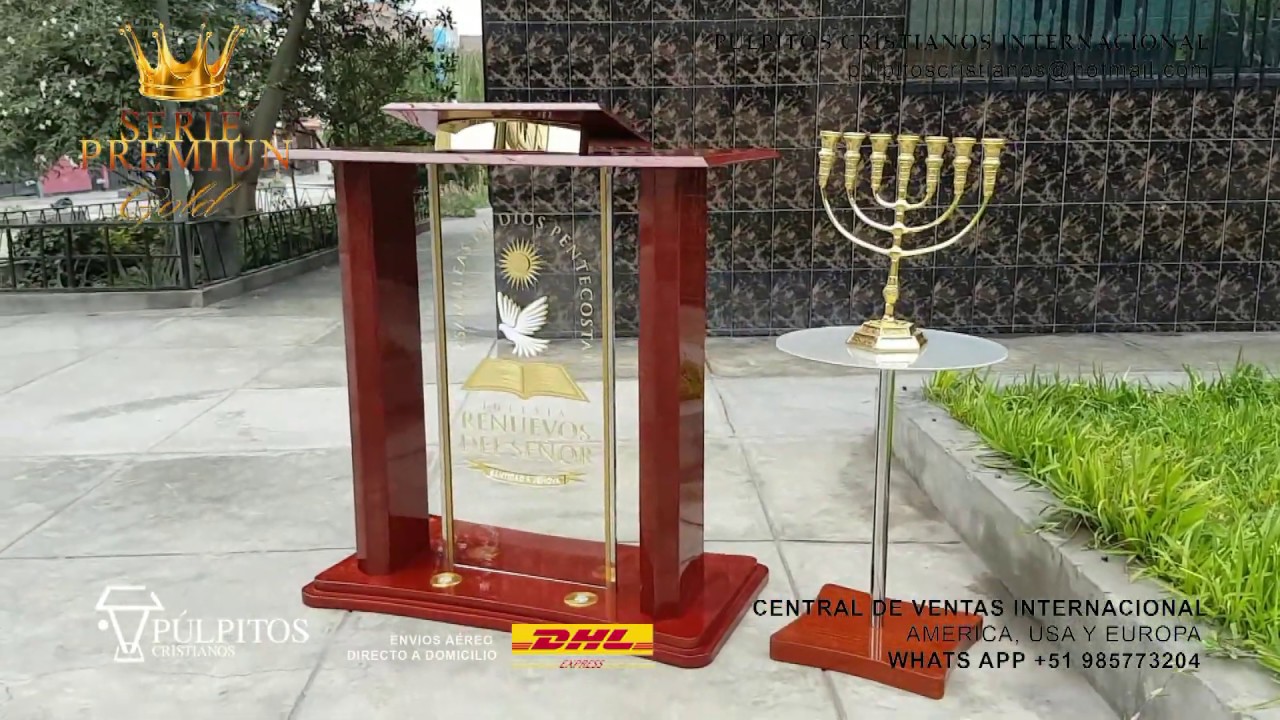 sale USA & EUROPE of wooden altars pulpit sale modern wood and gold ...