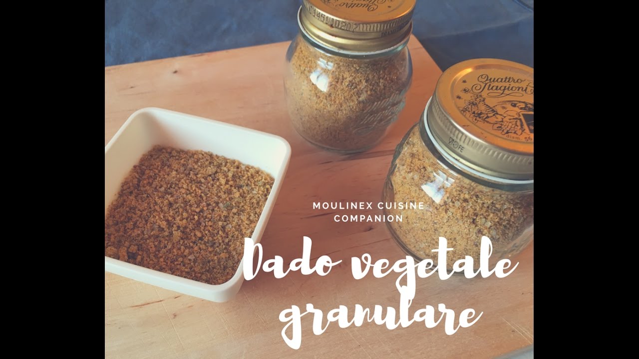 Dado Vegetale Granulare - Cuisine Companion - YouTube