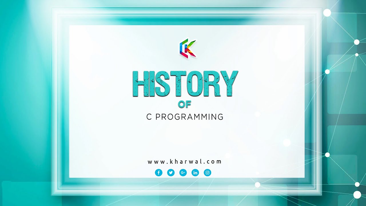 History Of C Programming - YouTube