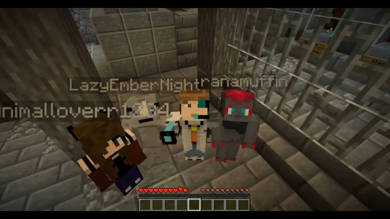 The Table plays Minecraft Cops and Robbers - YouTube