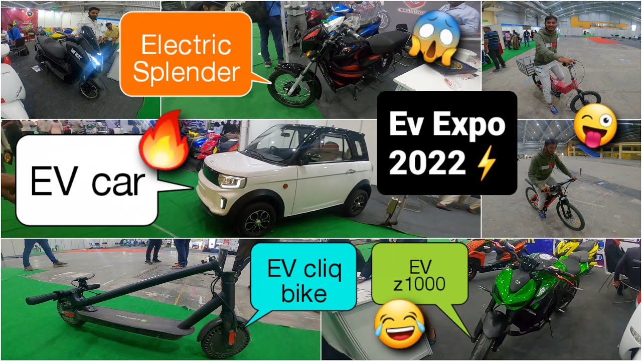 Electric Vehicle EXPO 2022 | EV Splendor, EV Z1000, EV Aprilia, EV ...