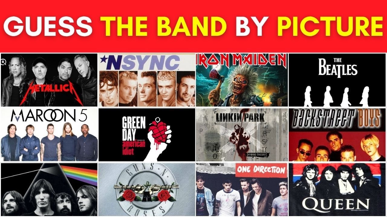 Guess the Band by Picture! 🎸🔥 | 40 Famous Bands Challenge | Music Quiz ...