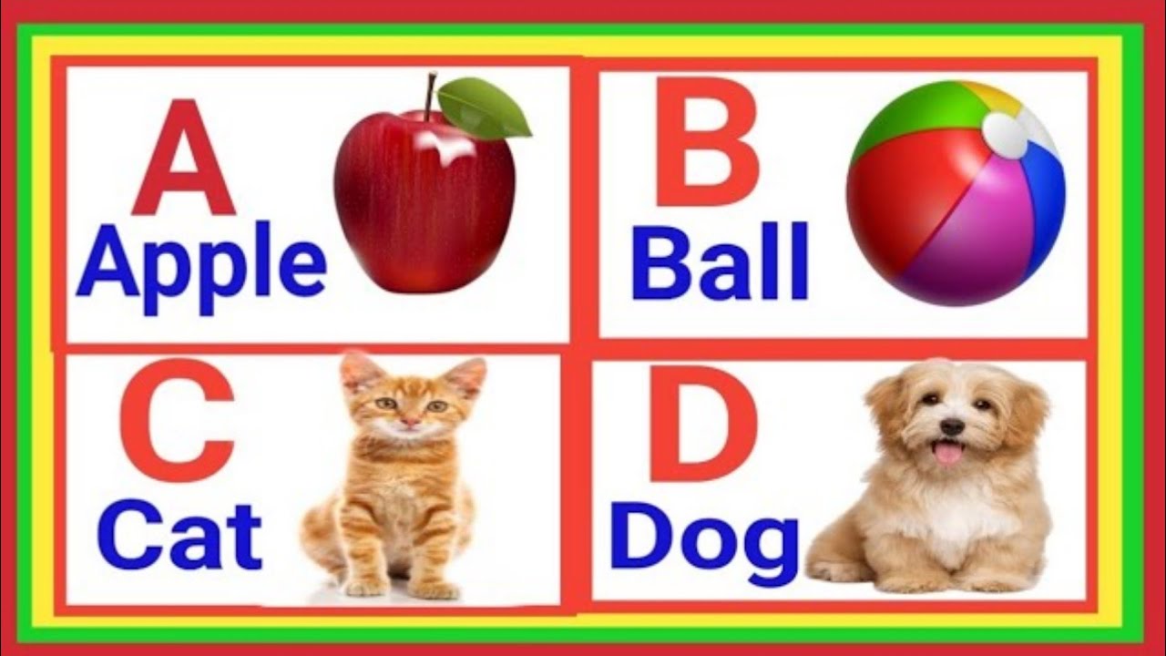 Learn alphabets with live examples | learn alphabets for kids | Sonu ...