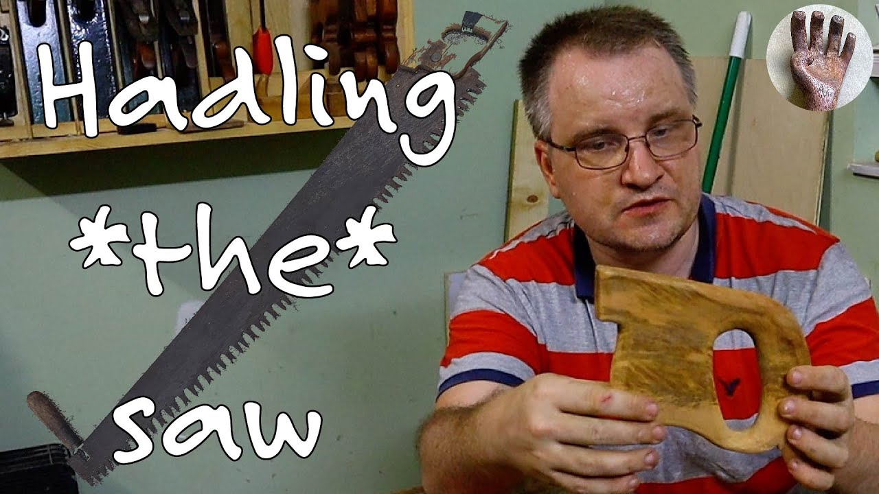 Making a (Better) Saw Handle Replacement - YouTube