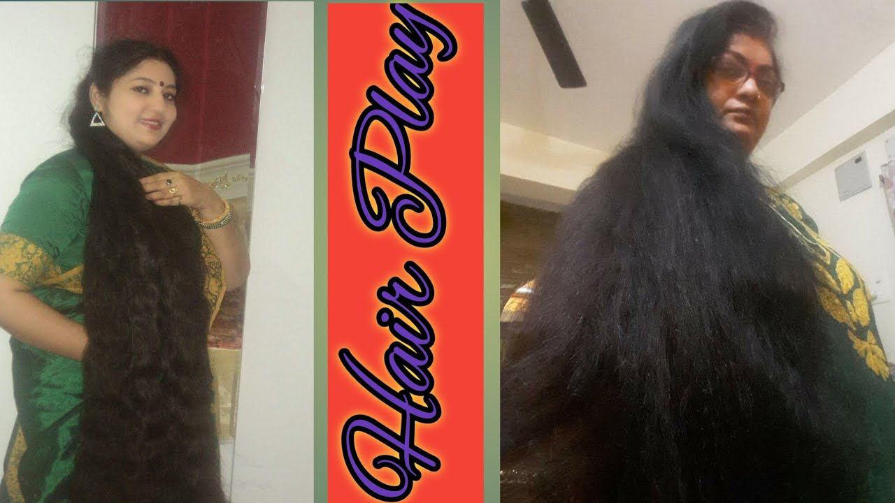 🌲🌴🌺🌹💐Bong hair play💐🌹🌺🌴🌲suni boudi hair play and hair pulling by her ...
