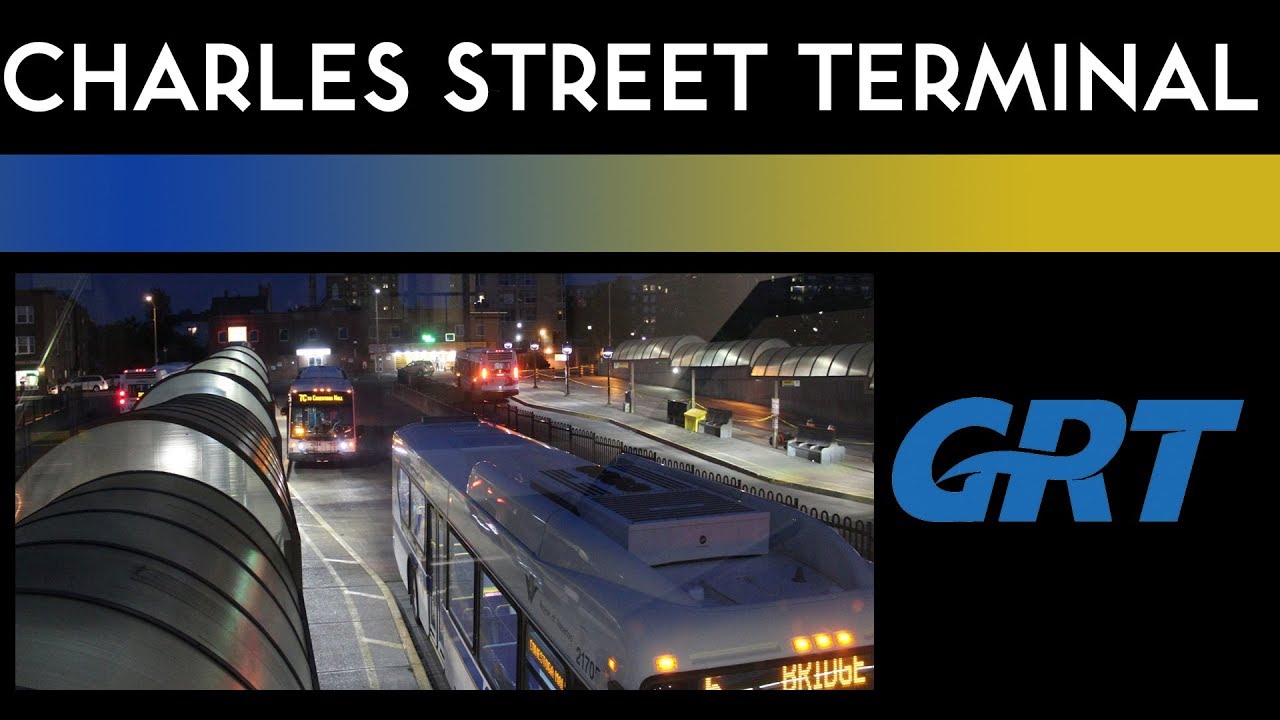 Regional Transit Walkthrough - Charles Street Bus Terminal, Kitchener ...