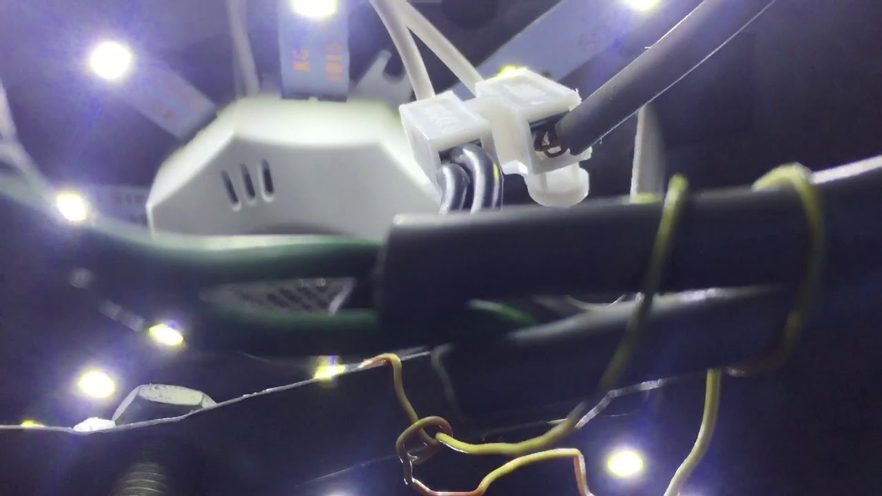 How to install led ceiling light - YouTube