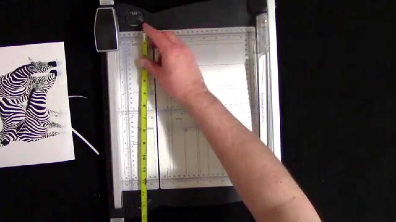 REVIEW: Purple Cows 2 in 1 Rotary Paper Trimmer & Cutter - YouTube