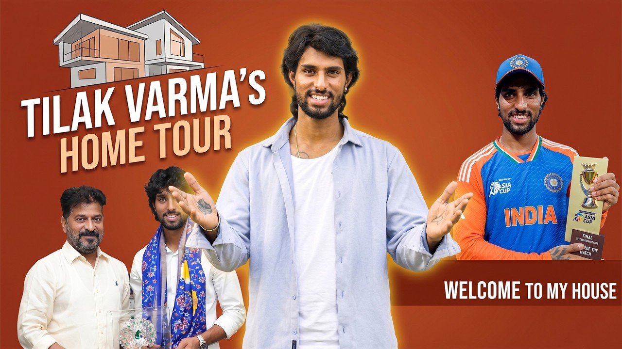 Cricketer Tilak Varma Home Tour 🔥 | Amazing House Inside Look | Mumbai ...