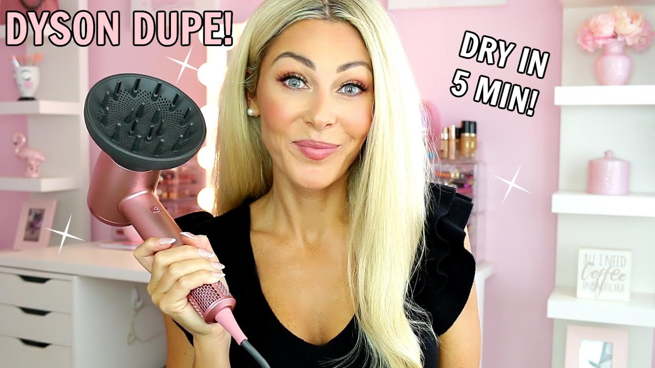 AFFORDABLE DYSON DUPE?/ MELODYSUSIE HIGH SPEED HAIR DRYER! - YouTube