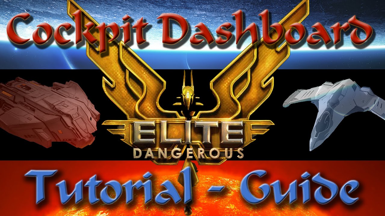 Elite Dangerous - Cockpit - GUI - Dashboard - HUD - YouTube