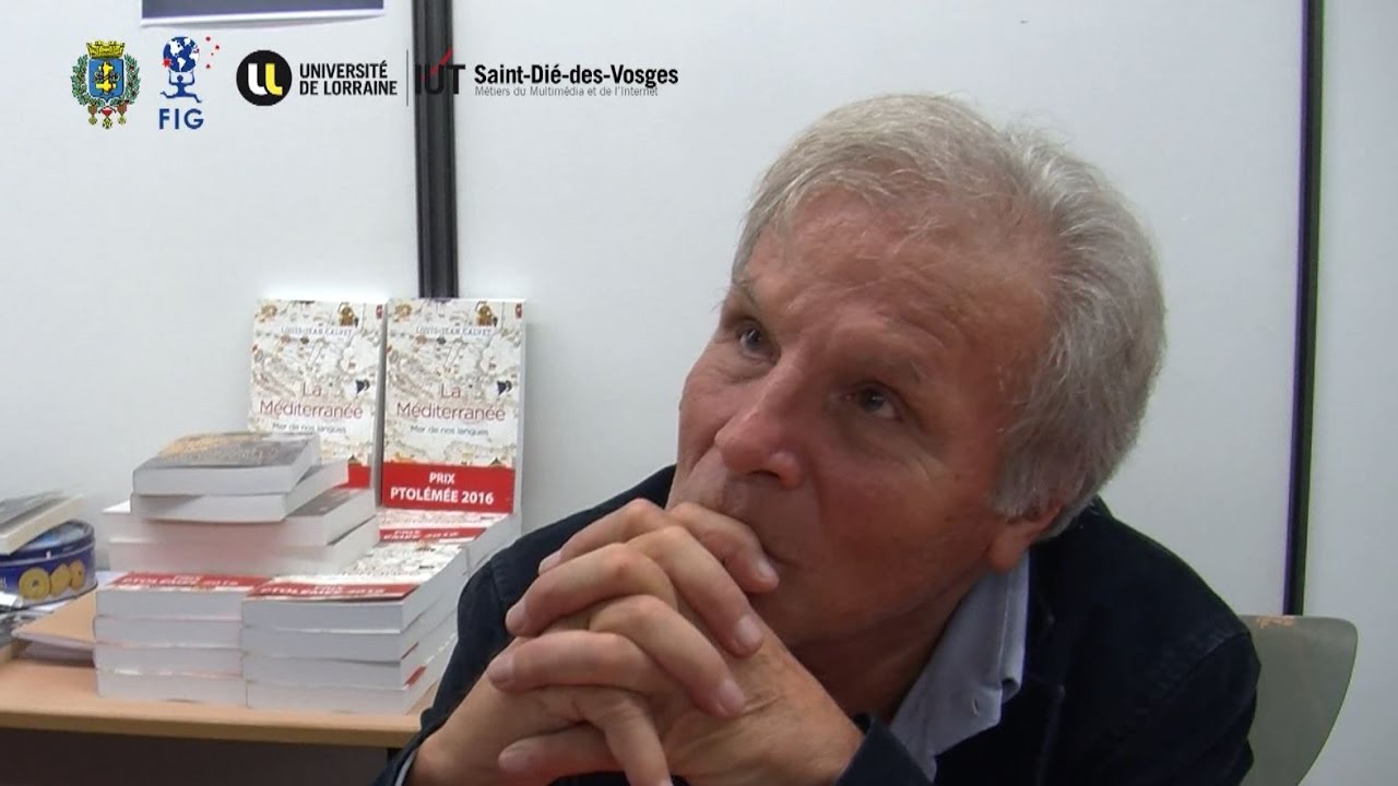 Prix Ptolémée 2016 / Louis-Jean Calvet - YouTube